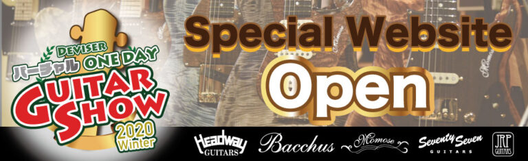 Bacchus Special Model Gallery | Deviser ｜株式会社ディバイザー｜長野県松本市のギターメーカー