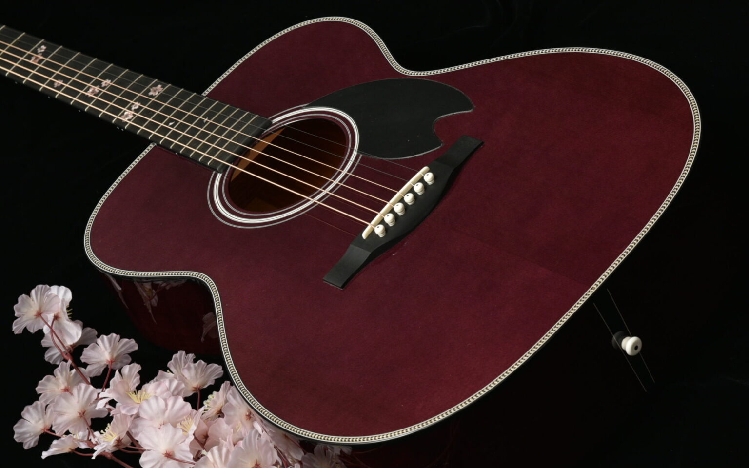 【Headway STD】2022年の”夜桜ギター”がライトアップ！！ | Deviser ｜株式会社ディバイザー｜長野県松本市のギターメーカー