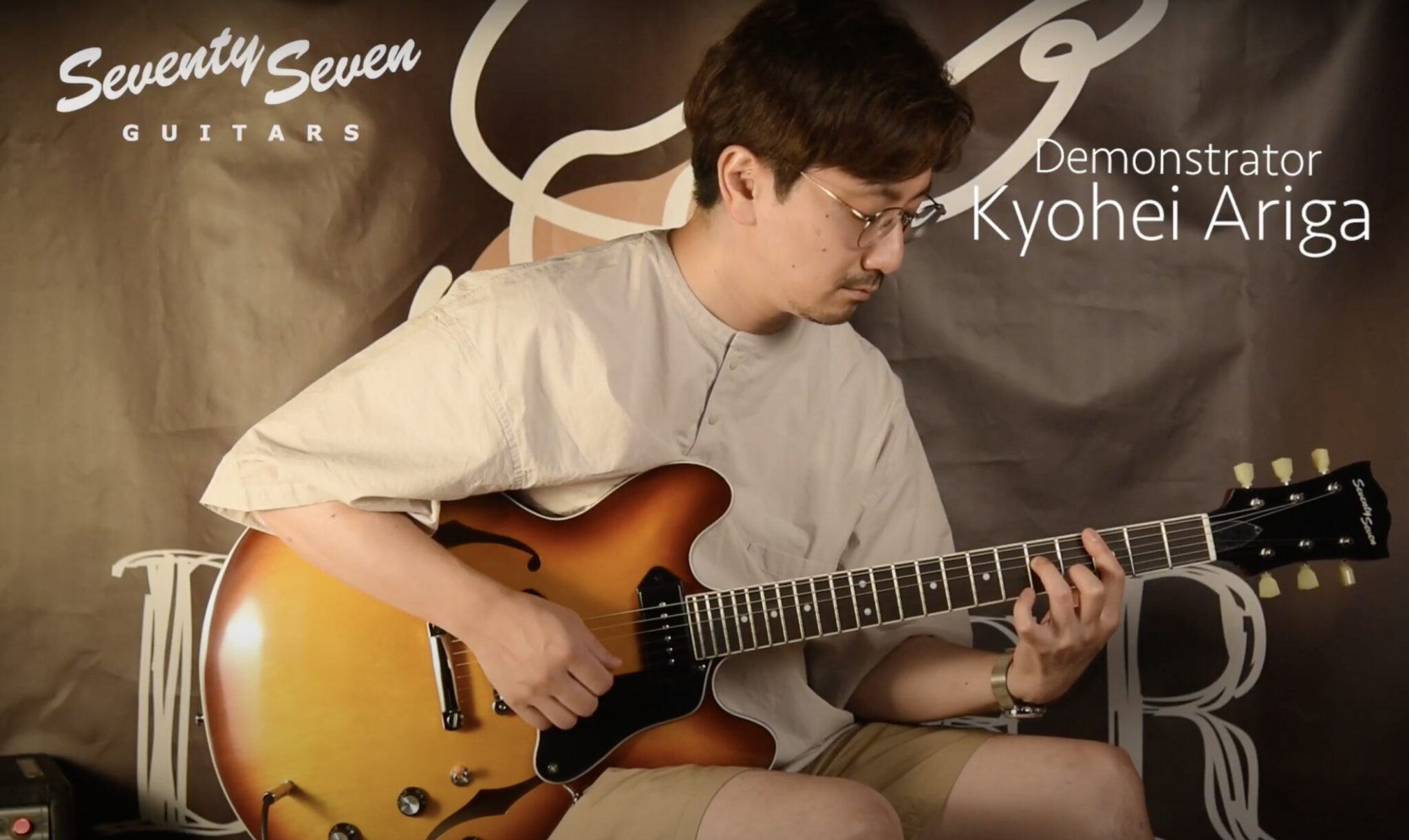 【試奏動画公開】Kyohei Ariga×SeventySeven JT | Deviser ｜株式会社ディバイザー｜長野県松本市のギターメーカー