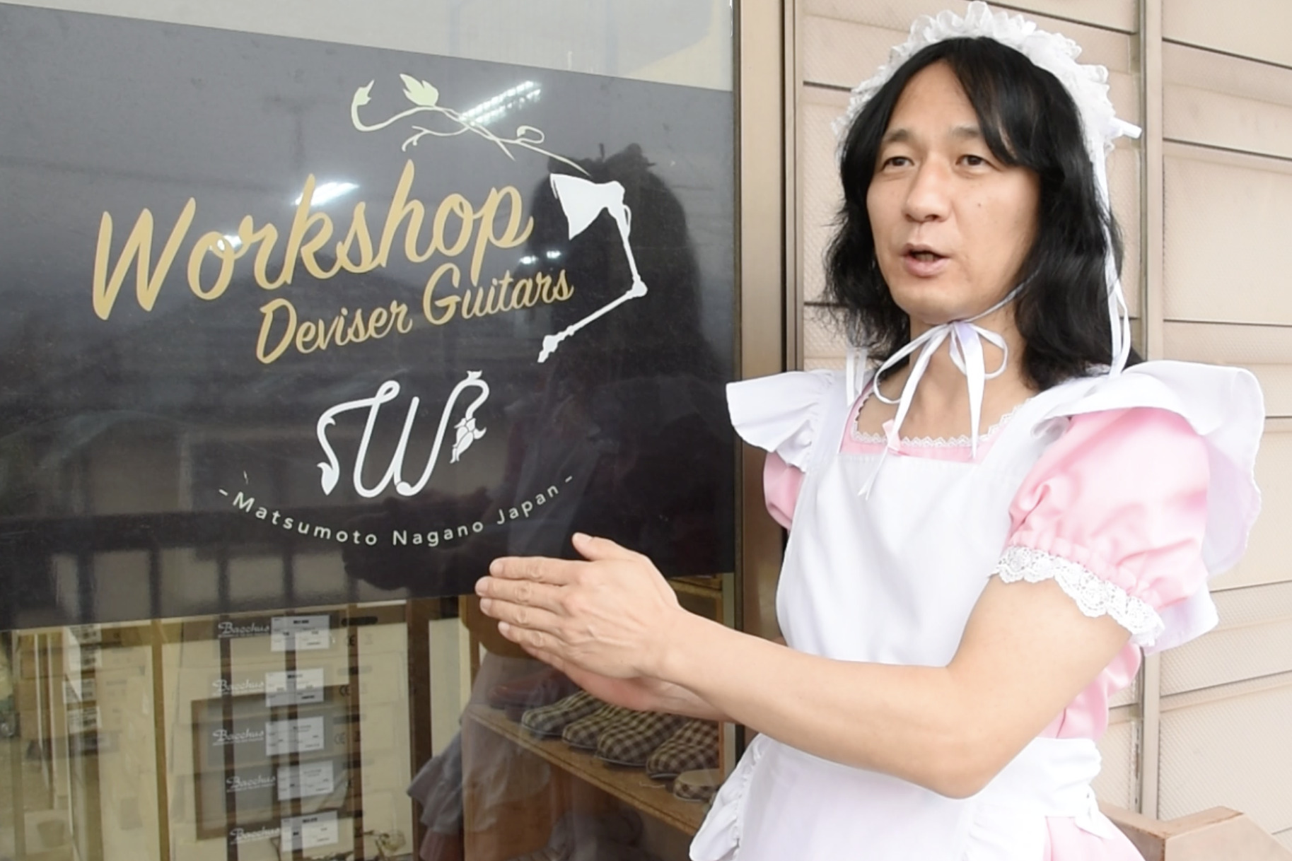 【美少女】H.J.FreaksにBacchus Global Series調整現場を見てもらった | Deviser ｜株式会社ディバイザー｜長野県松本市のギターメーカー